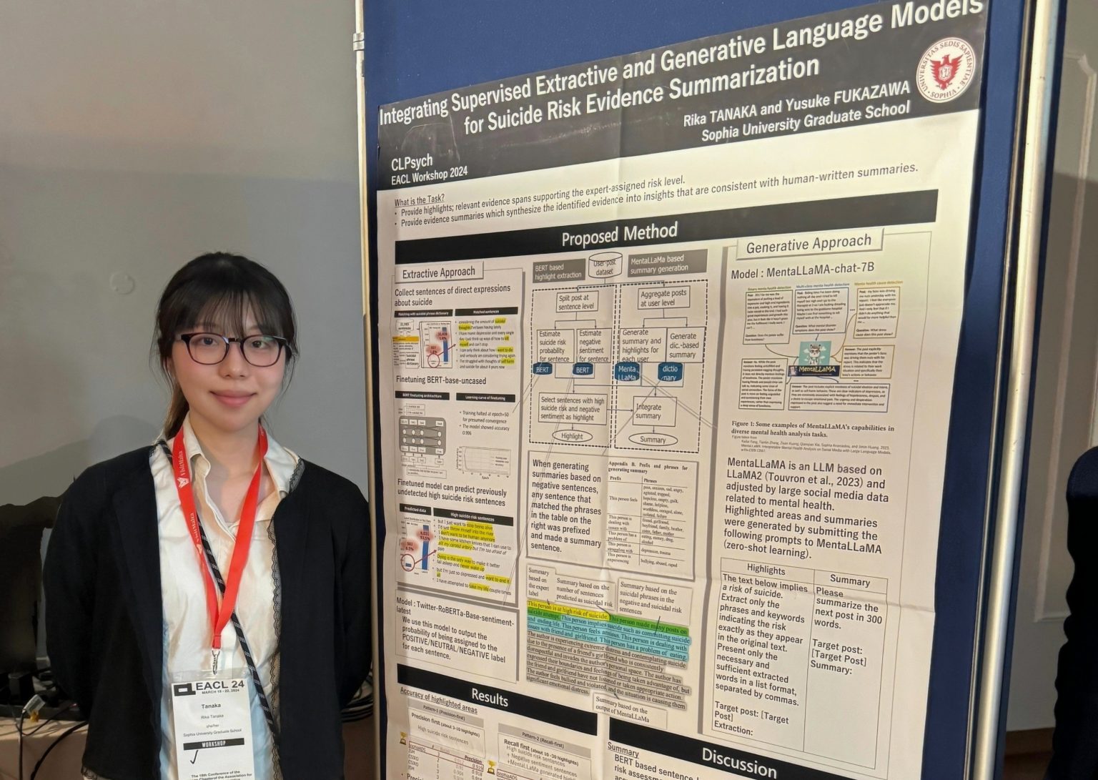 EACL 2024 The Workshop on Computational Linguistics and Clinical PsychologyのShared Taskにおいて1位を受賞 ...